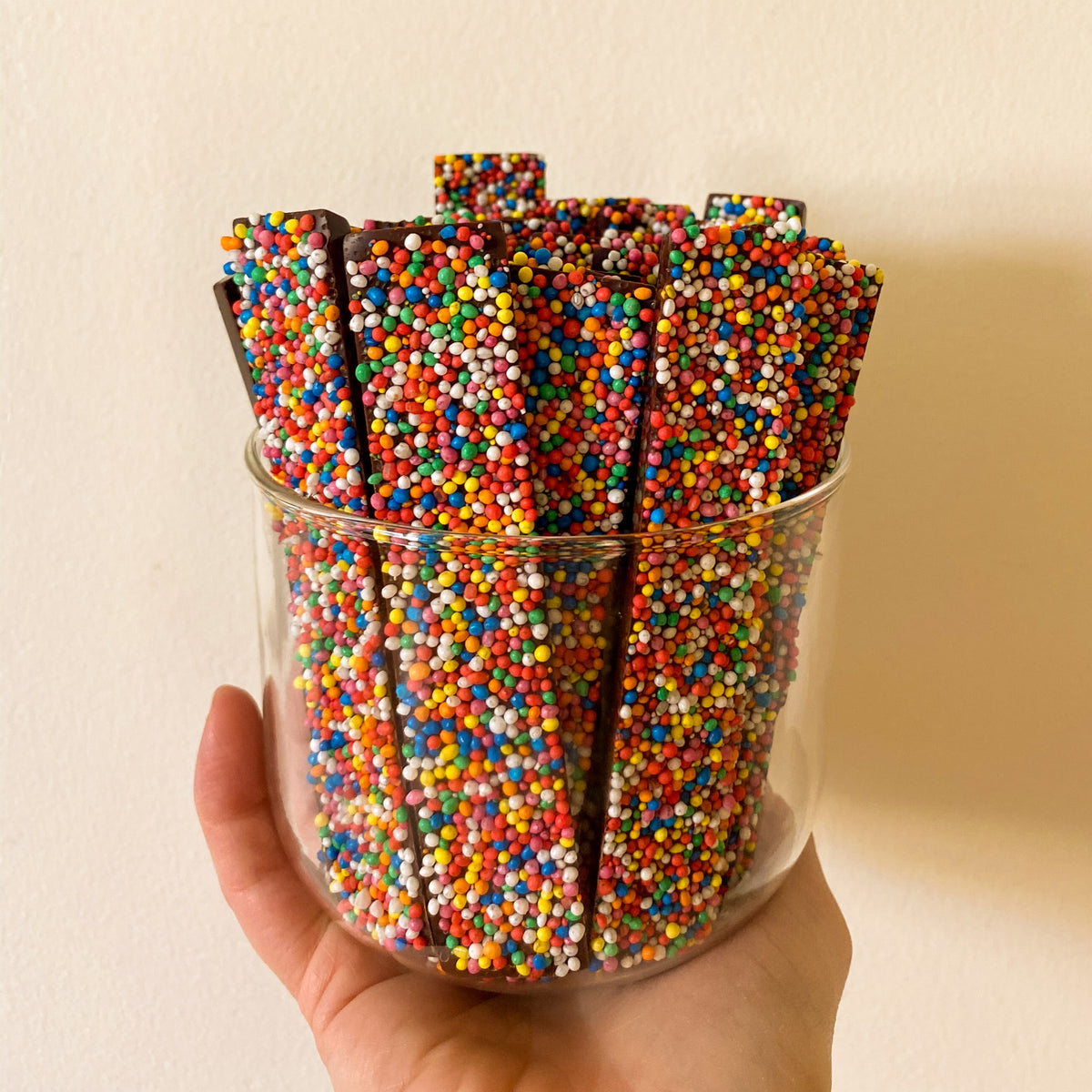 Sprinkle Sticks Dark – Dot Chocolate